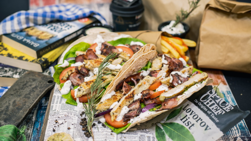 Classic chicken wrap | Fast food Tron 2 | Mister D dostava hrane